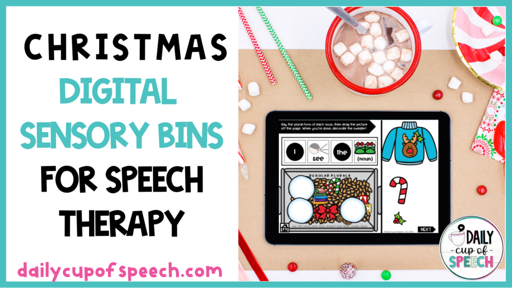 3 Christmas Speech Therapy Activities Perfect for December » Daily Cup ...